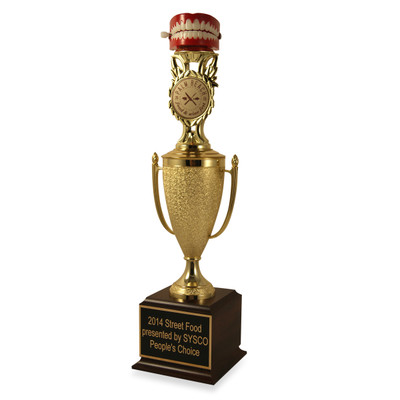 Chattering Teeth Trophy Cup - Far Out Awards