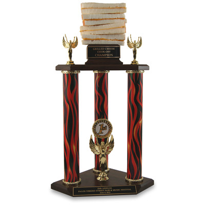 Super Grilled Cheese Trophy - Far Out Awards