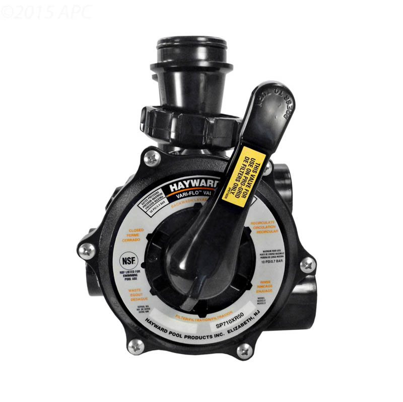 Hayward Vari-Flo XL Multi-Port Control Valve 1.5", SP0710XR50 - EZ Pool ...