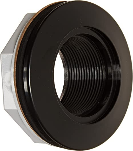 Hayward 2' Black Inground Vinyl Return Fitting, SP1023S2BLK - EZ Pool ...