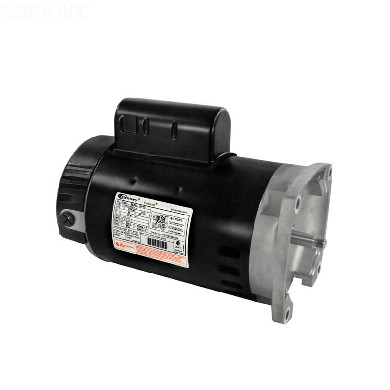 Century Square Flange Motor 1.5HP 115/230V UR 56Y ODP, B2854V1 - EZ ...