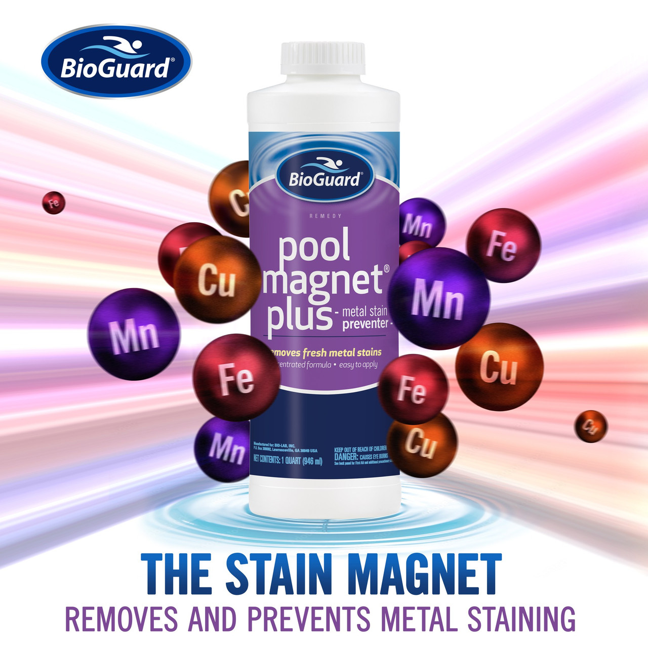 BioGuard Pool Magnet Plus 1 Qt, 23454BIO - EZ Pool & Spa Supply