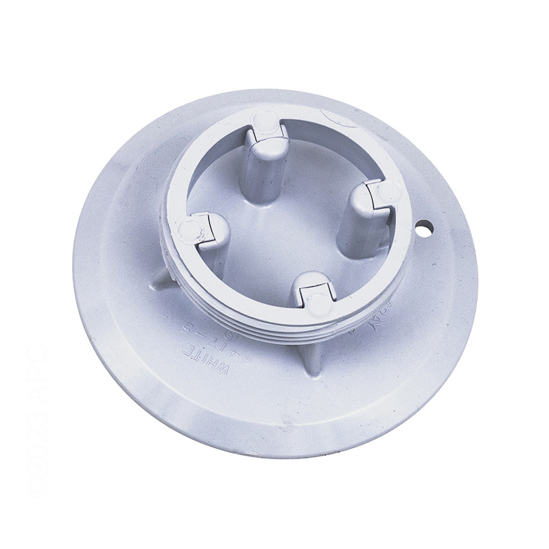 Pentair Floor Inlet Cover Plate, White, 08417-0005 - EZ Pool & Spa Supply