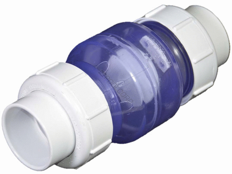 NATIONAL DIVERSIFIED SALES INC 1720C20 2 SWING CK VALVE UNION CLR ...