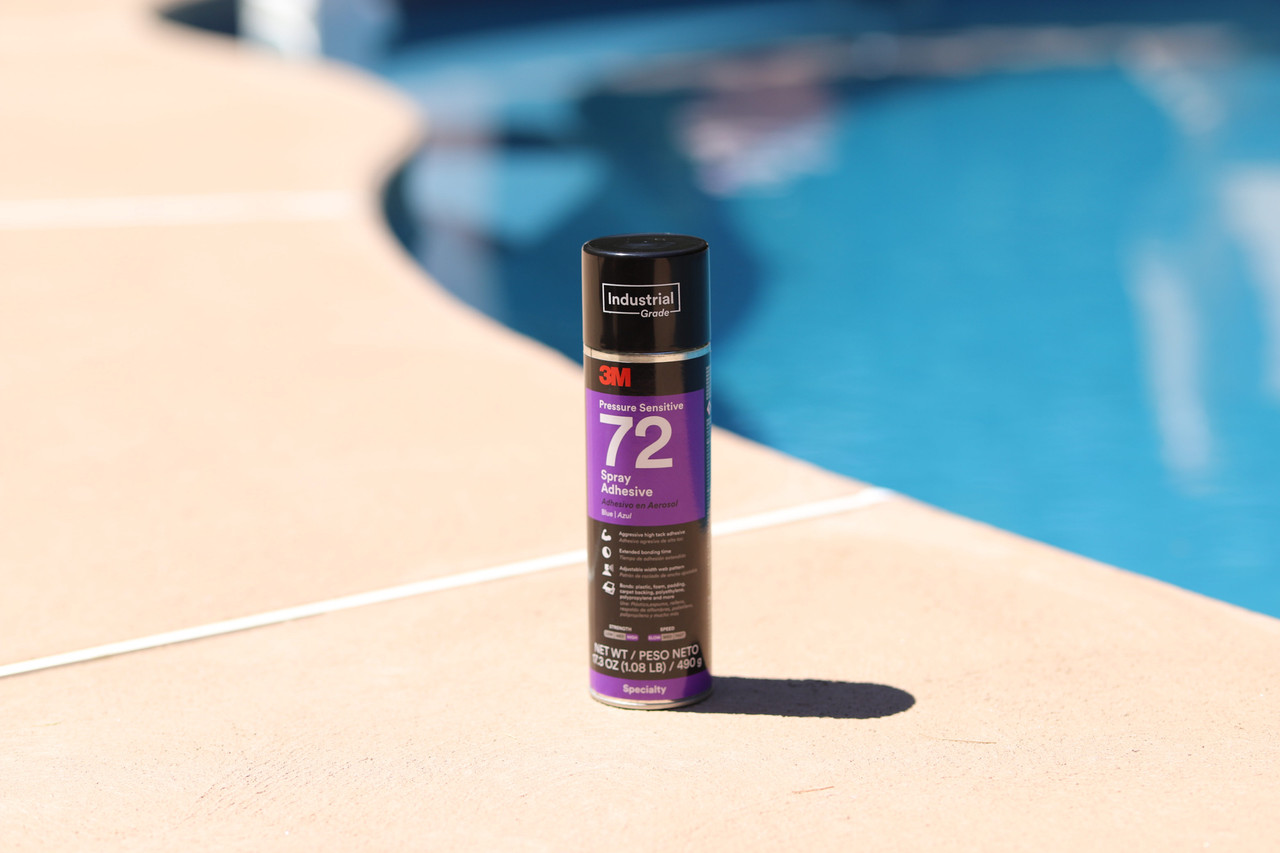 3M Blue 72 Spray Adhesive 17.3 Oz, Blue 72 - EZ Pool & Spa Supply