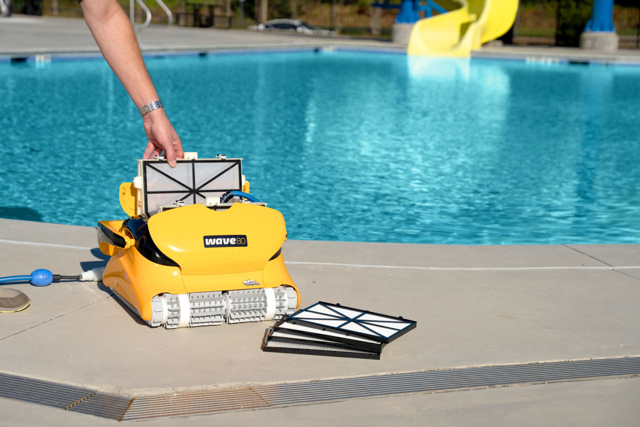 Maytronics Dolphin Wave 80 Robotic Cleaner, 99991080-US - EZ Pool & Spa ...