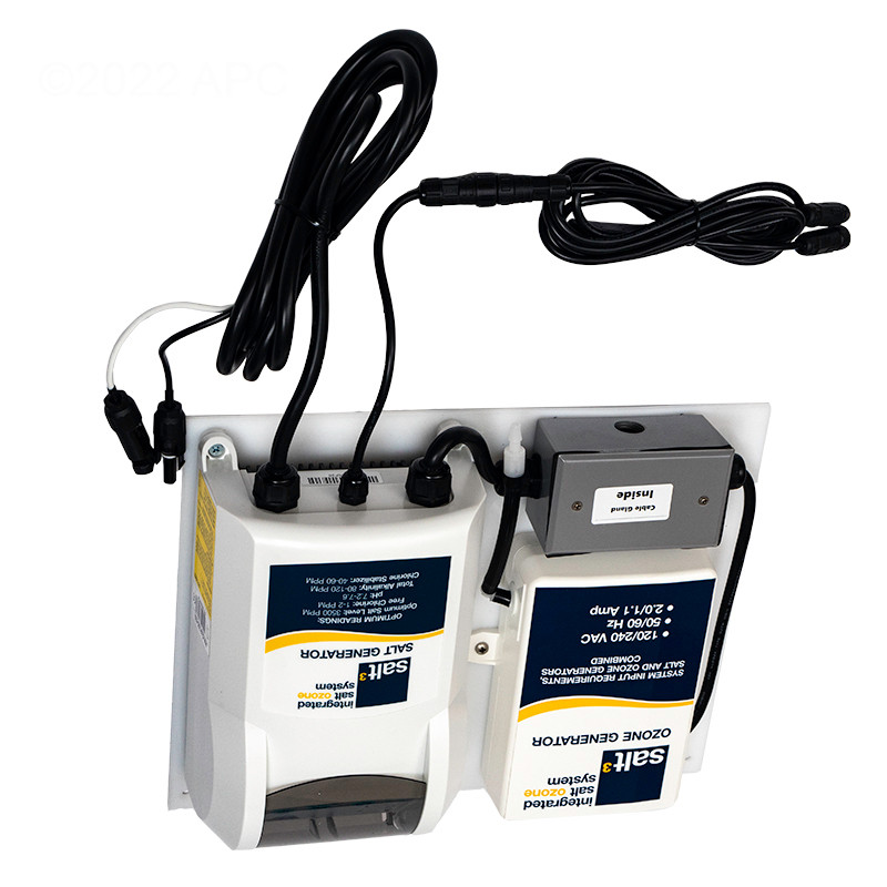 Solaxx Salt3 Integrated Salt Ozone Chlorinator System, SALT340A - EZ ...