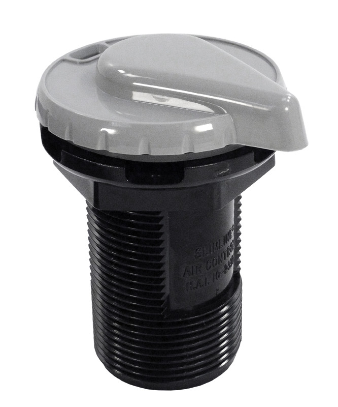Balboa Gray 1" Slimline Jet Air Control With Tear Drop, 10-2330GRY - EZ ...