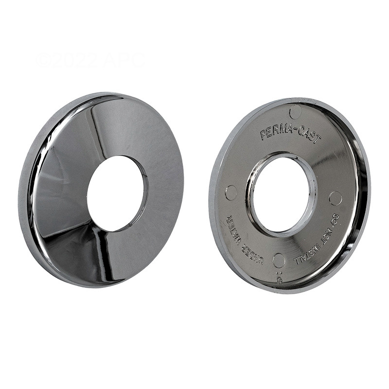 Perma-Cast 1.90" Chrome Plated Cycolac Escutcheon, Set of 2, PE-0019-C ...