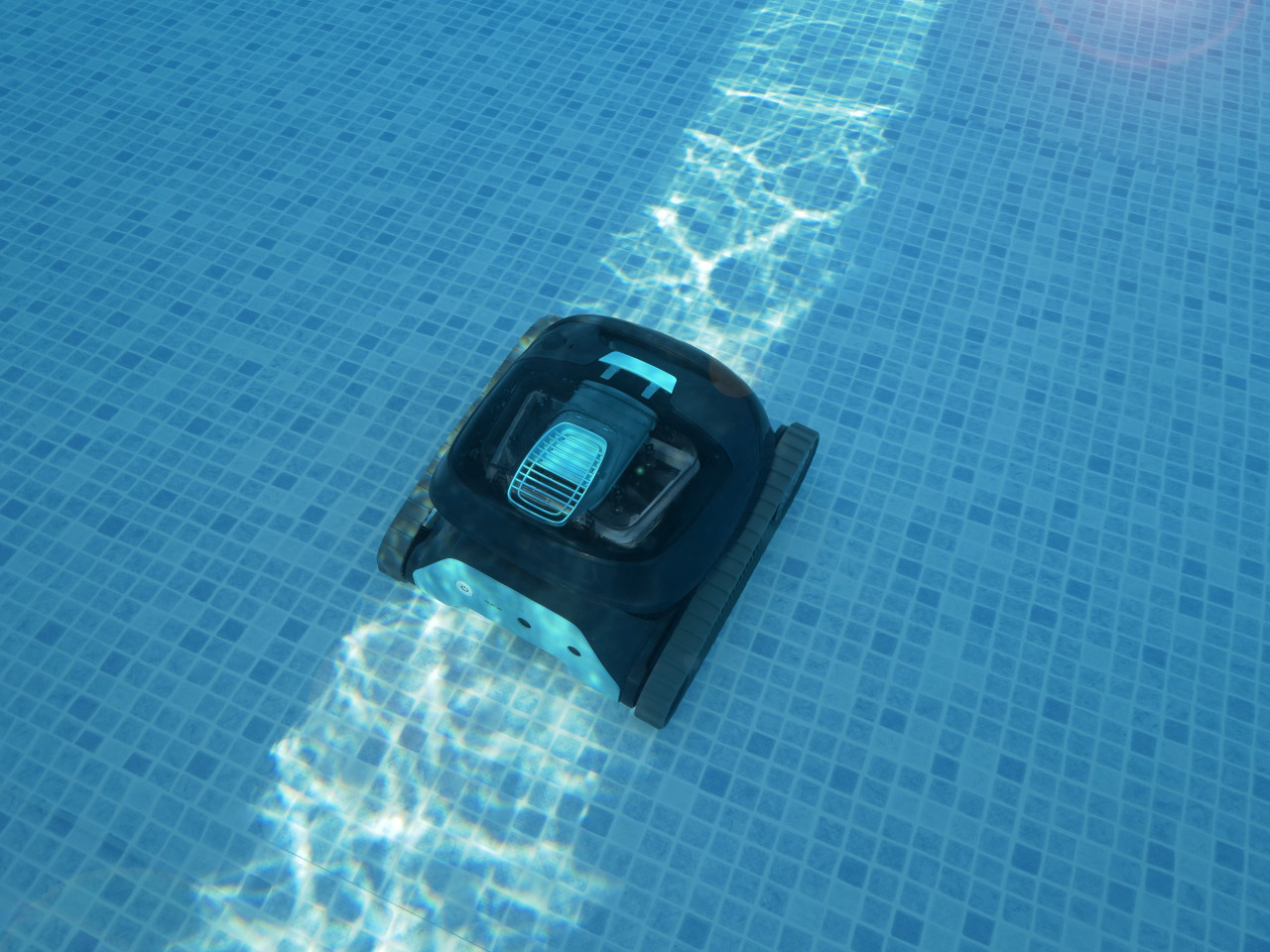 Maytronics Dolphin Liberty 200 - Advanced Cordless Pool Cleaner - EZ ...