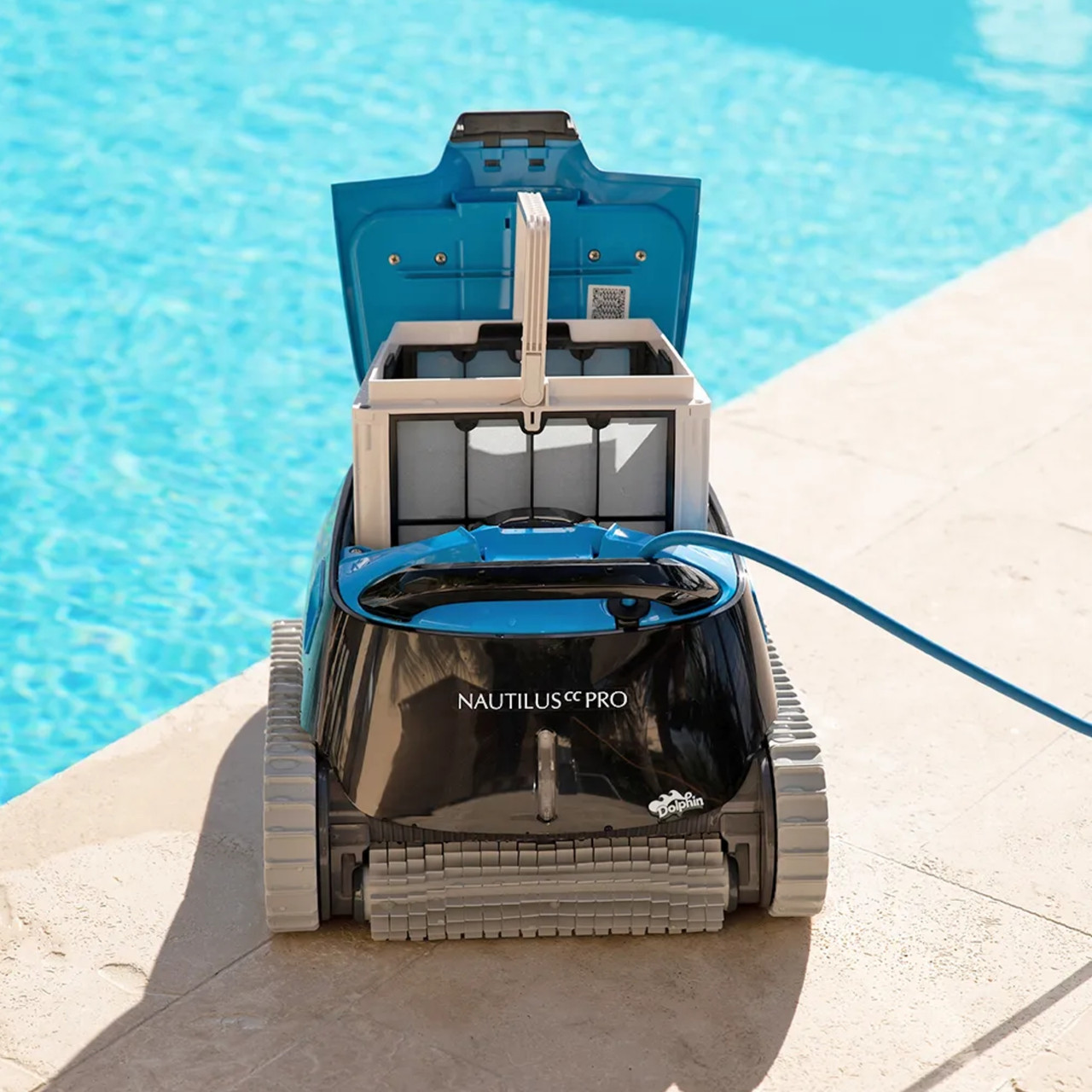 Maytronics Dolphin Nautilus CC Pro Robot Pool Cleaner with Wi-Fi ...