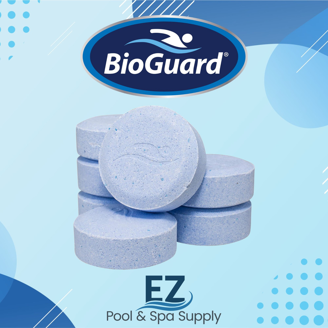 BioGuard SilkGuard Complete 3" Chlorinating Tablets, 52360BIO - EZ Pool ...