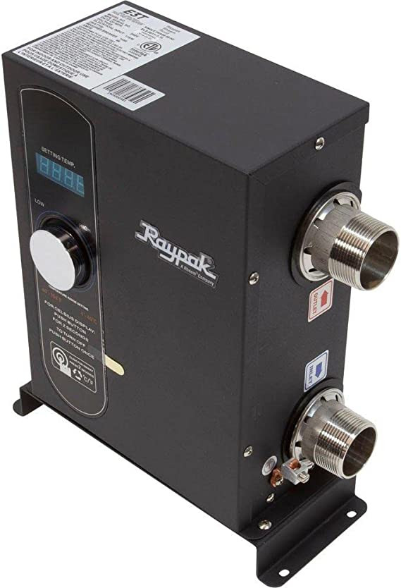 Raypack E3T Electric Pool and Spa Heater 3-Phase 18KW 480V, ELS-R-0018-4-TI - EZ Pool & Spa Supply
