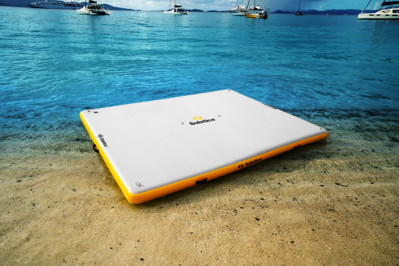 Swimline Solstice Classic 10' X 8' Inflatable Dock, 31008 - EZ Pool ...