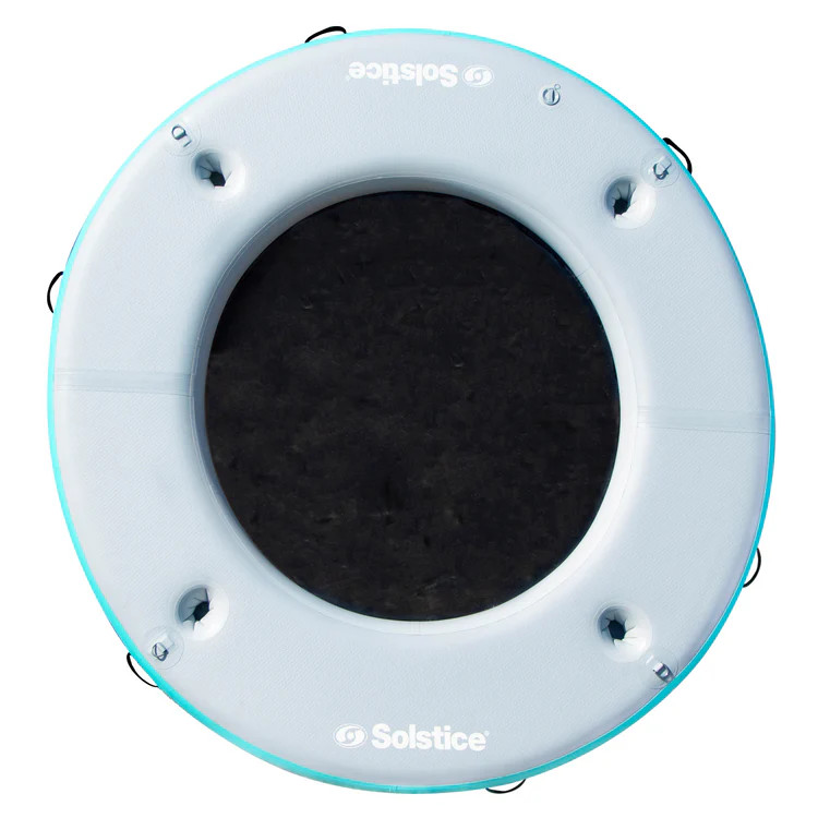Swimline Solstice Inflatable 8' X 8' Circular Mesh Dock, 38080 - EZ ...