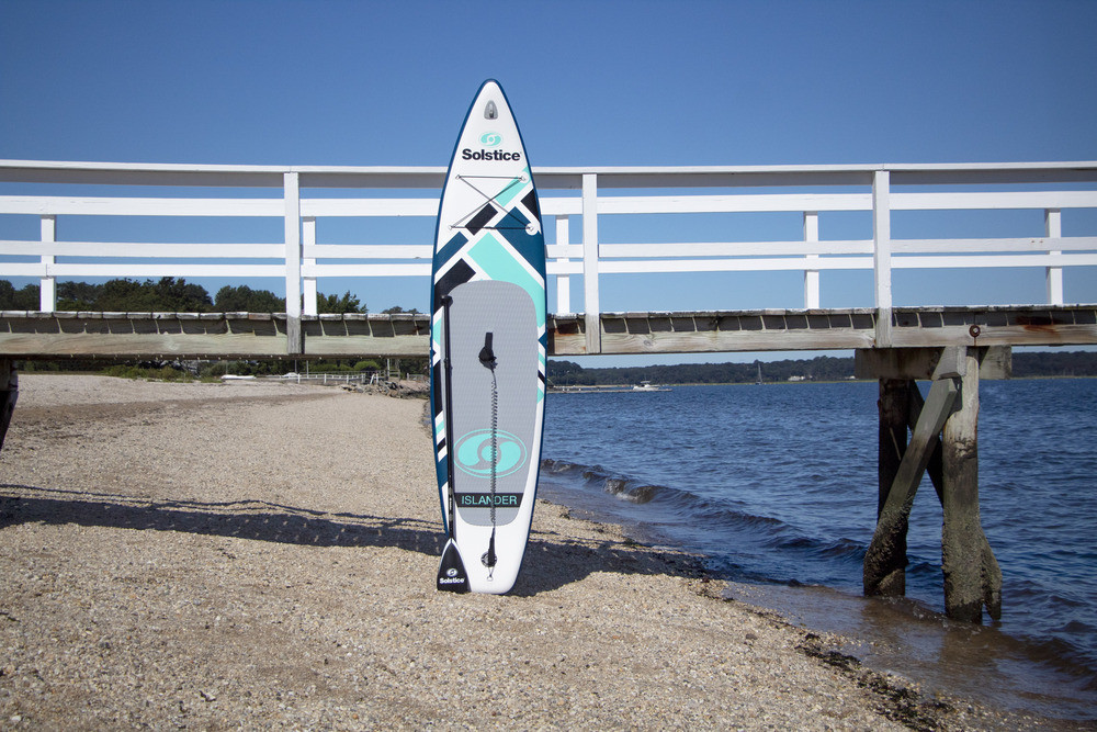 Swimline Solstice Inflatable Islander Stand-Up Paddleboard Full Kit ...