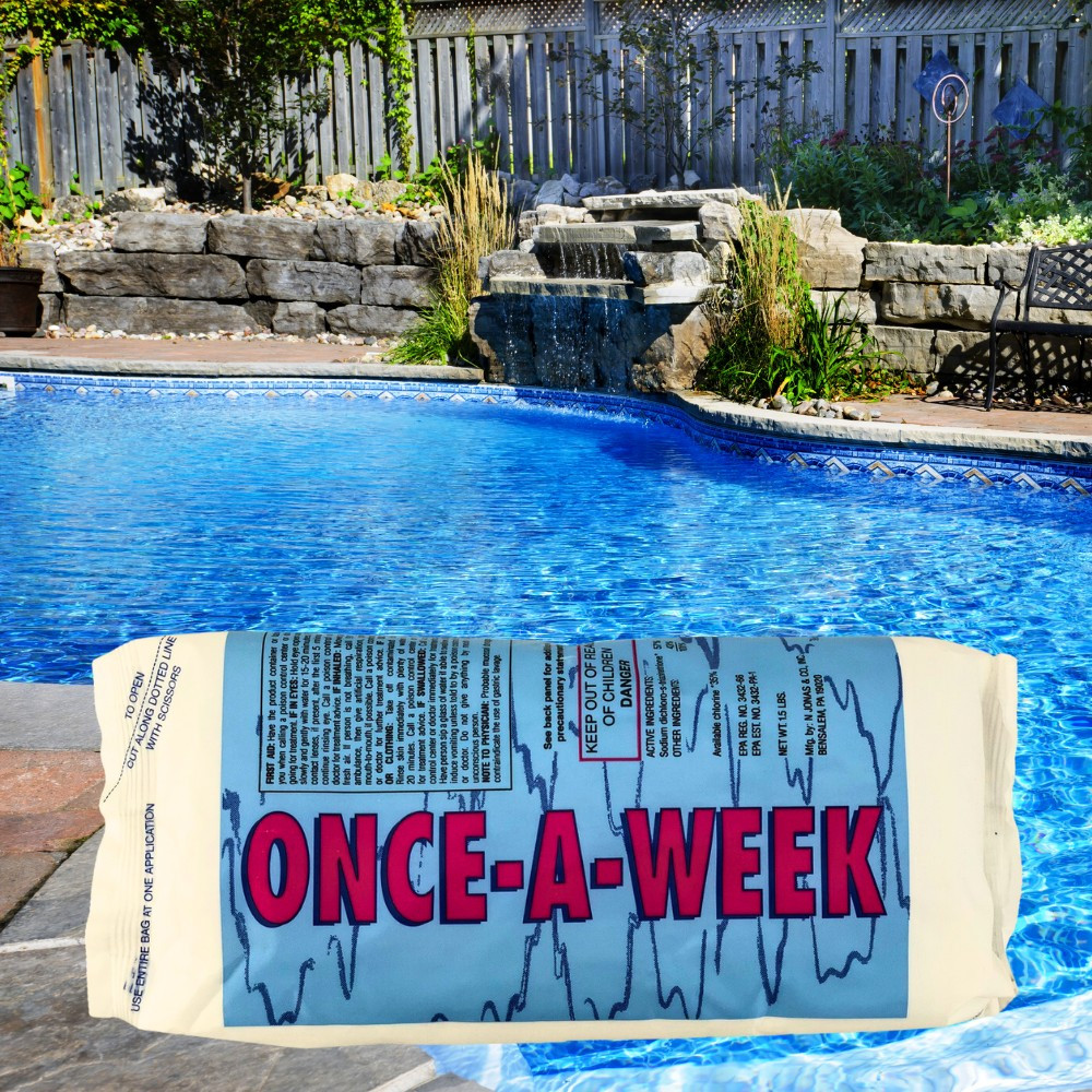 N. Jonas Enjoy Once a Week Sanitizer, 1.5lb. Bag, 38001 - EZ Pool & Spa ...