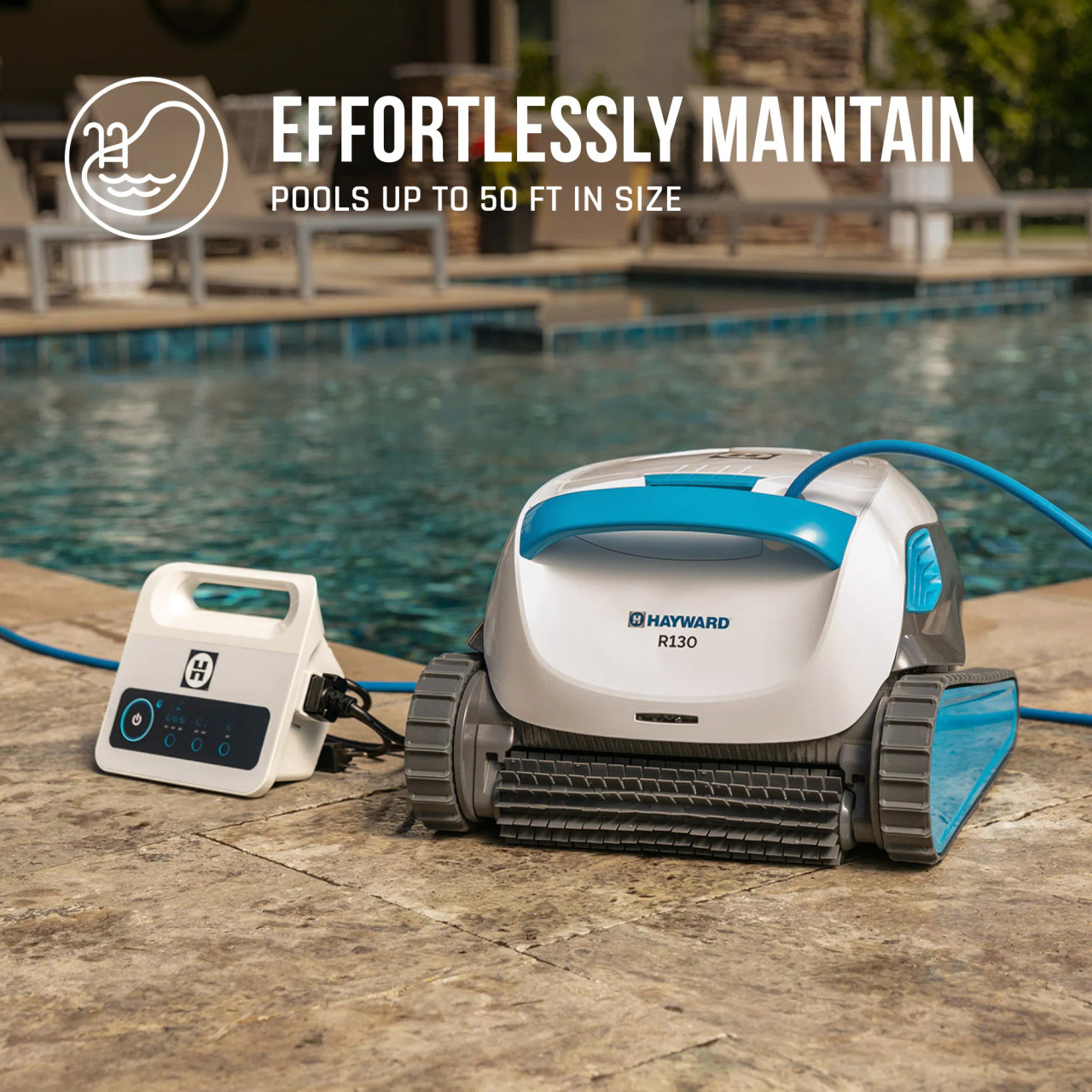 Hayward The PoolCleaner R130 Robotic Pool Cleaner, W3RCH431CU - EZ Pool ...