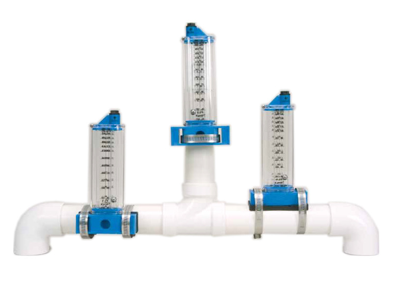 Rola-Chem 3" PVC 100-300GPM Top Mount Flowmeter, 570371T - EZ Pool ...