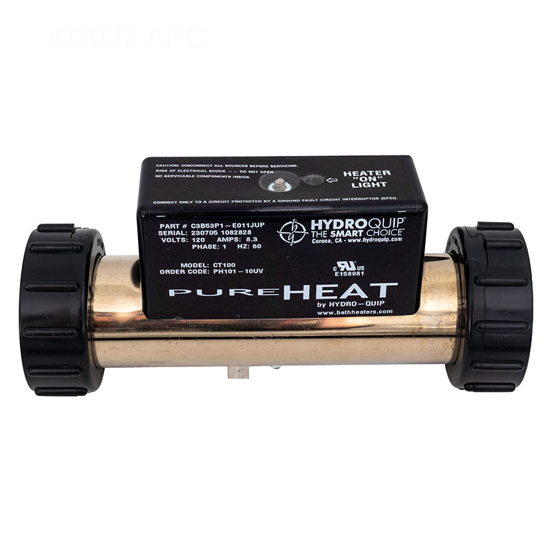 HydroQuip Universal In-Line, 120V, 1000W, Vacuum Assembly, PH101-10UV ...