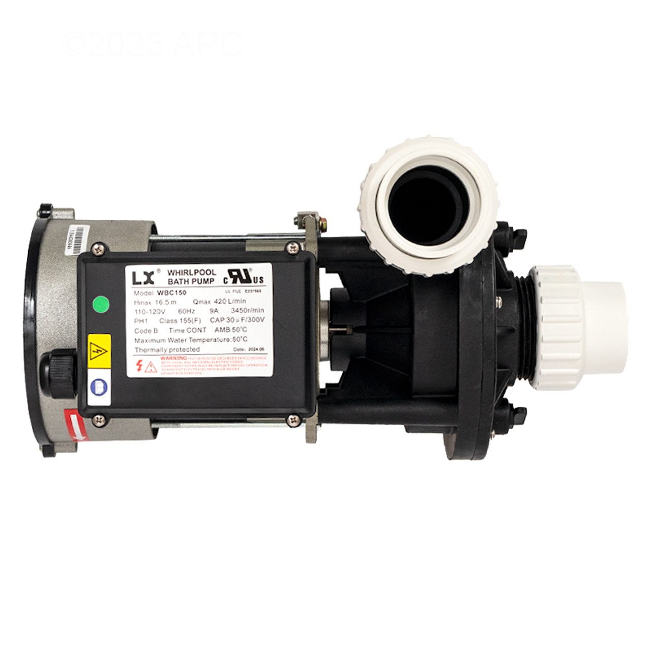 LX Pump 1.5HP 9A 115V 1.5" Side Discharge, WBC150 - EZ Pool & Spa Supply