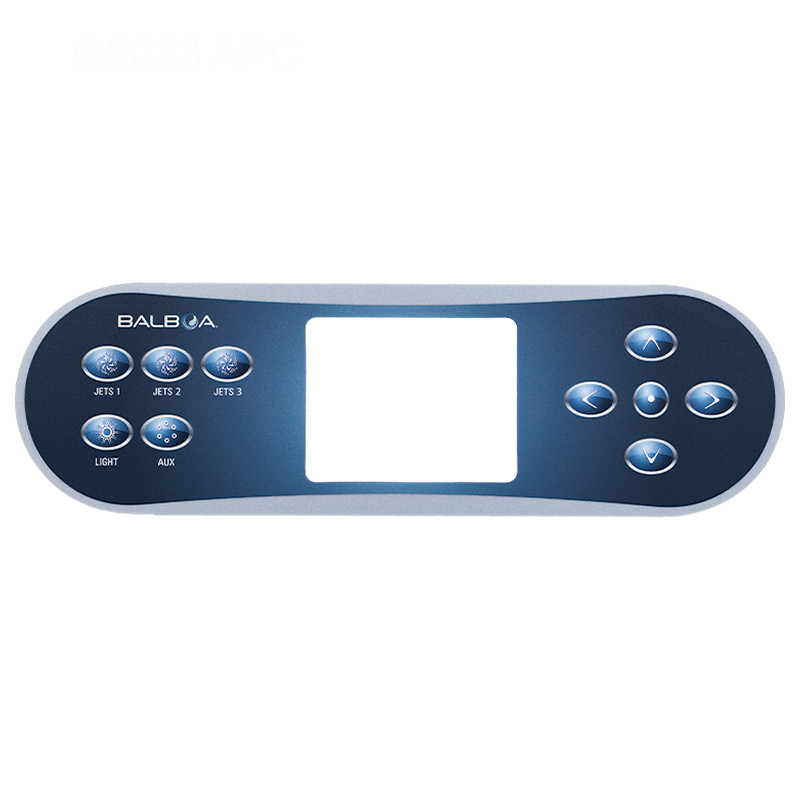 Balboa 3 Jets TP700 Topside Control Panel Overlay, 17381 - EZ Pool ...