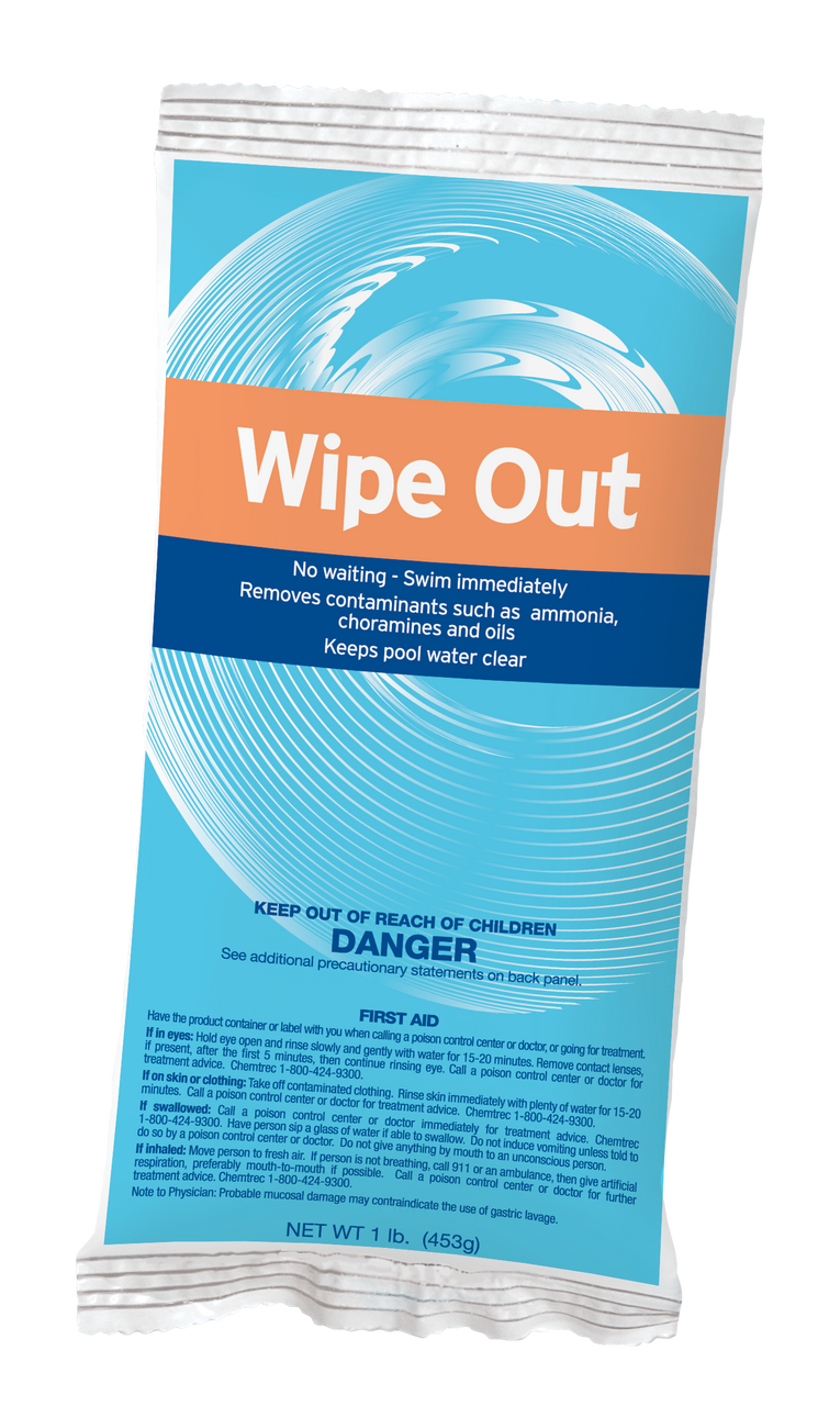 Durachlor 1 Lb. Wipe Out Non-Chlorine Shock, C002456-CS20P5 - EZ Pool ...