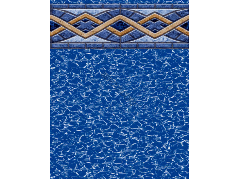 Swimline 18' Round Liberty 52" Above Ground Heavy Gauge Uni-Bead Liner ...
