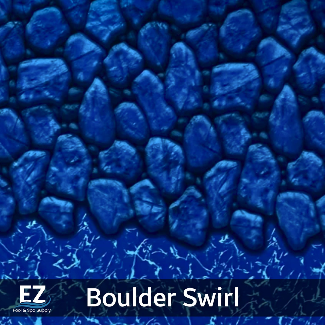 Swimline 15' Round Swirl Bottom 48"-52" Above Ground Overlap Liner ...