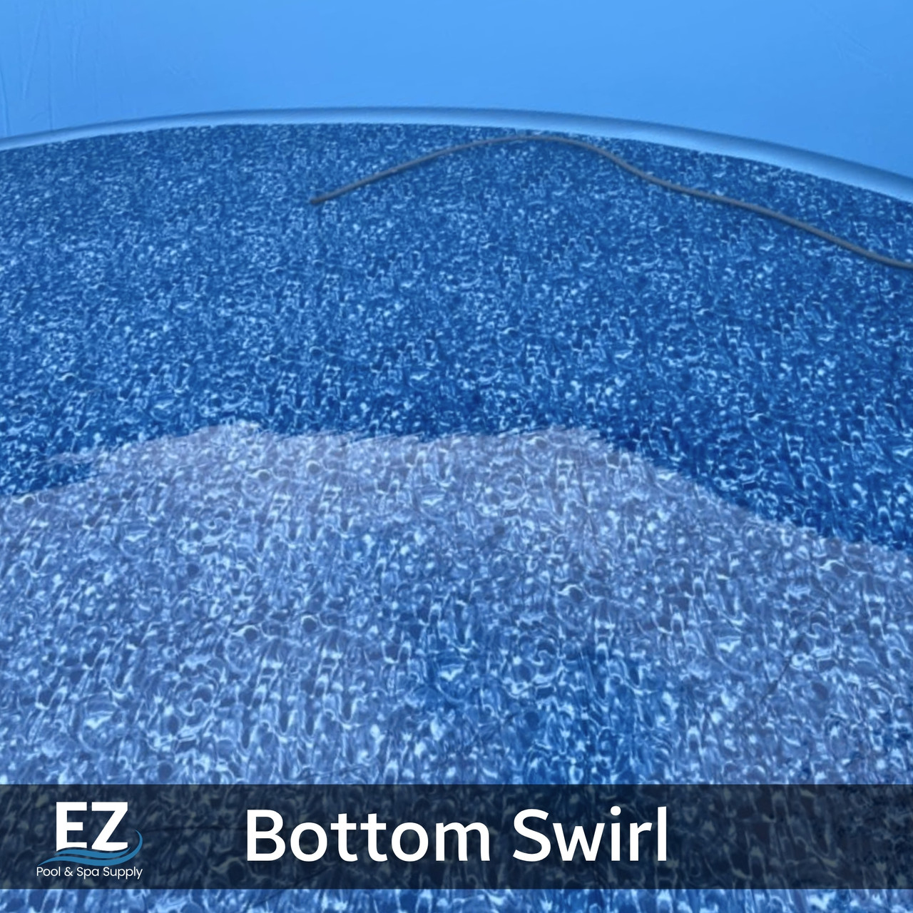 Swimline 24' Round Swirl Bottom 48"-52" Above Ground Overlap Liner ...