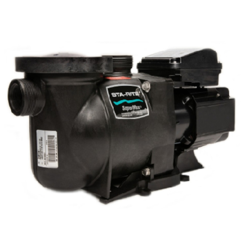 Pentair SuperMax 1 Speed High Performance Pump .63HHP 1.1THP, 348191 ...