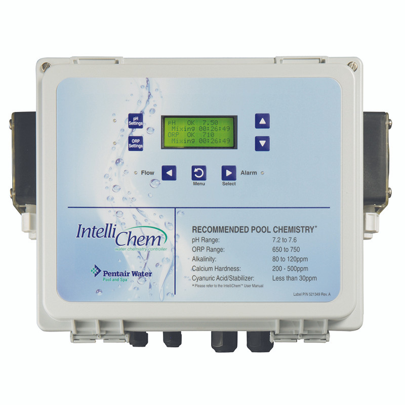 Pentair IntelliChem Controller with Acid Tank & Mounted Pump, 522621 ...