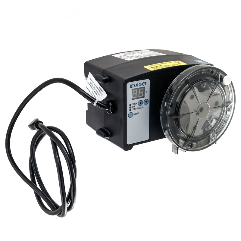 Rola-Chem Black Pro Series 300 Peristaltic Pump with Cord 120V 12 GPD ...