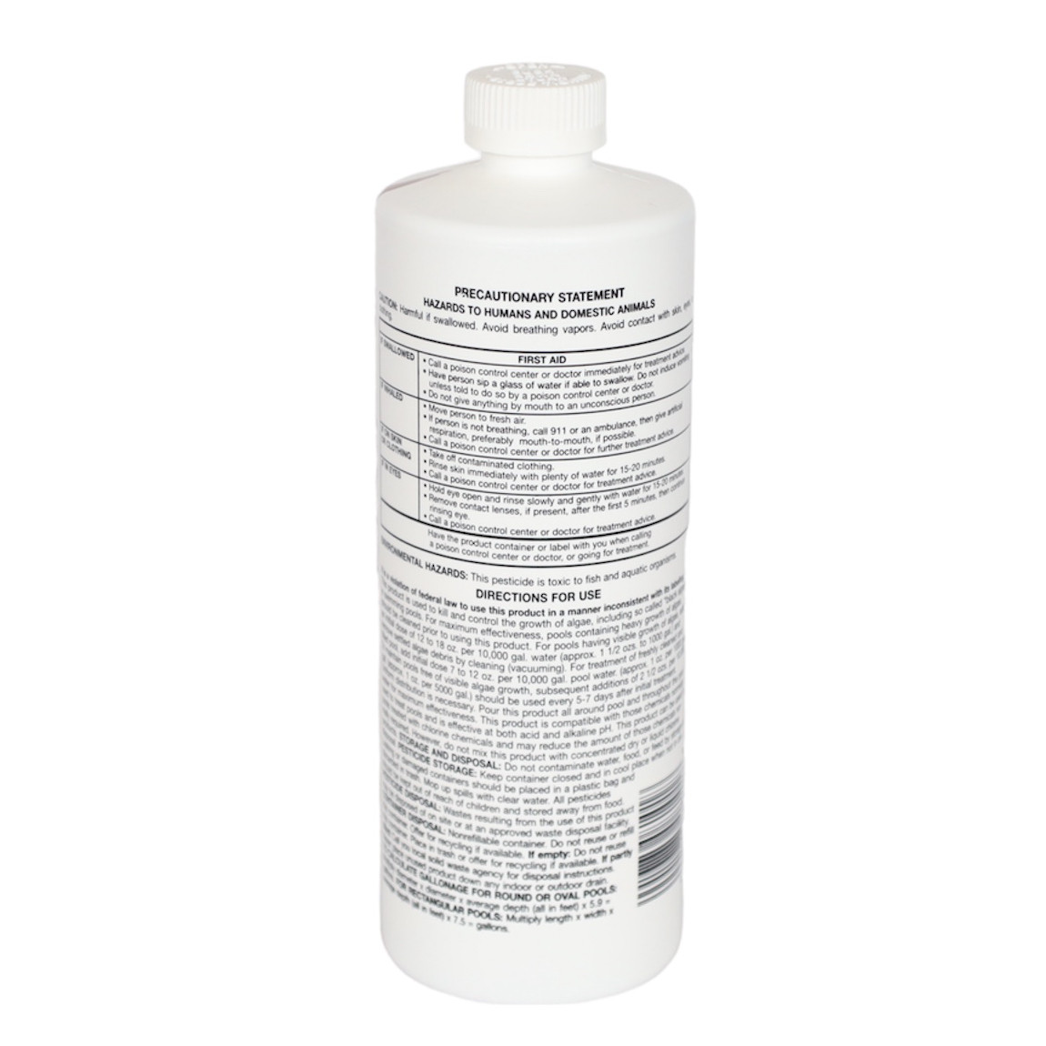 Algicil 30 Algaecide 1 Qt, 81002 - EZ Pool & Spa Supply