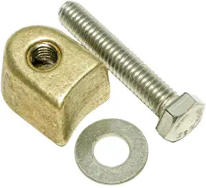 Permacast Anchor Wedge 3" Brass West Coast Wedge, PW-WB - EZ Pool & Spa ...