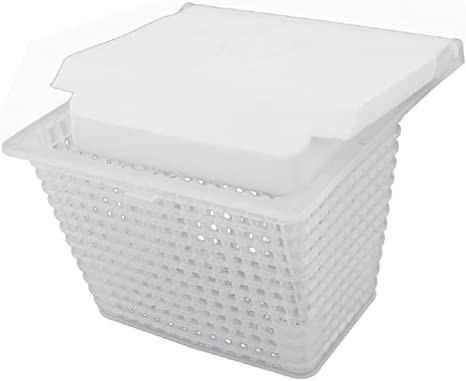 Jacuzzi White SV Series Pool Skimmer Basket with Weir, 43078500R - EZ ...
