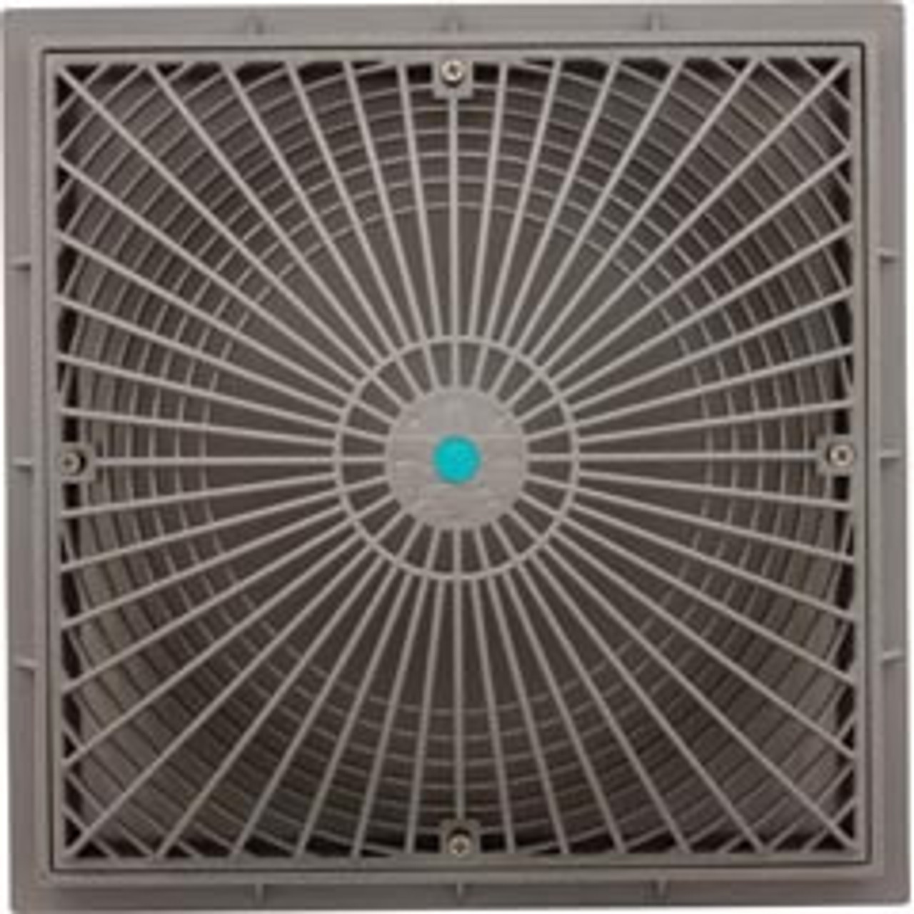 AquaStar 12" Square MoFlow Suction Outlet Cover and Mud Frame Light ...