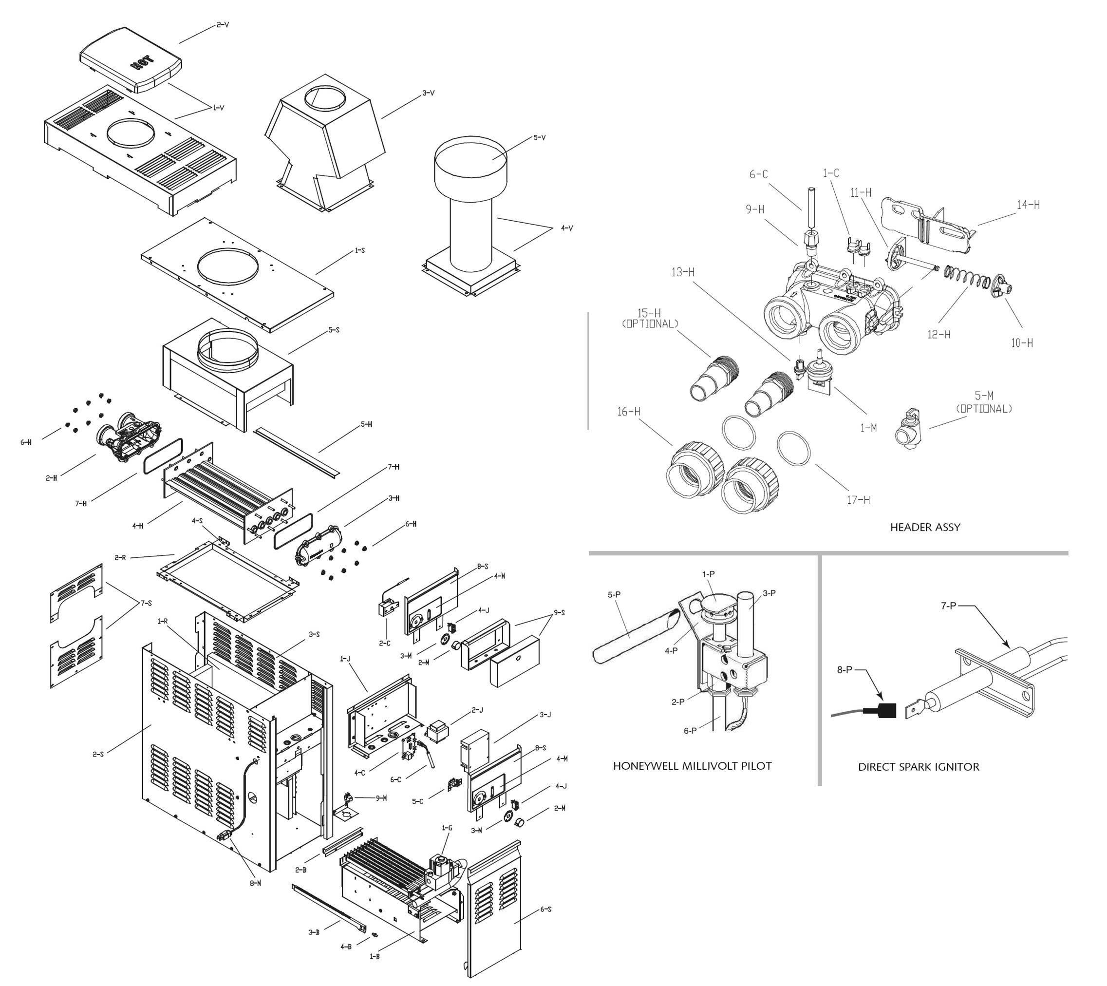Parts - Heater Parts - Raypak Heater Parts - Page 1 - EZ Pool & Spa Supply