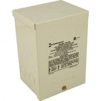 Intermatic Safety Transformer 100W Steel Enclosure, PX100 - EZ Pool ...