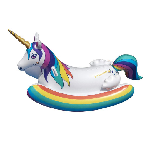 Swimline Unicorn Rocker Pool Float, 90587 - E-Z Test Pool Supplies