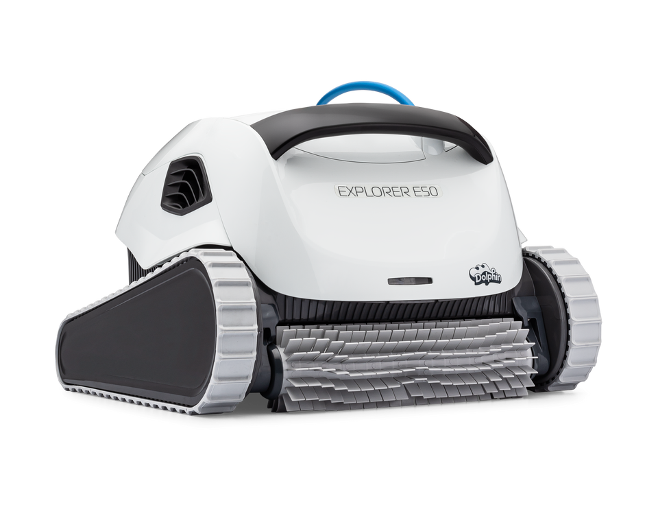 Maytronics Dolphin Explorer E50 Inground Premium Robotic Pool Cleaner ...