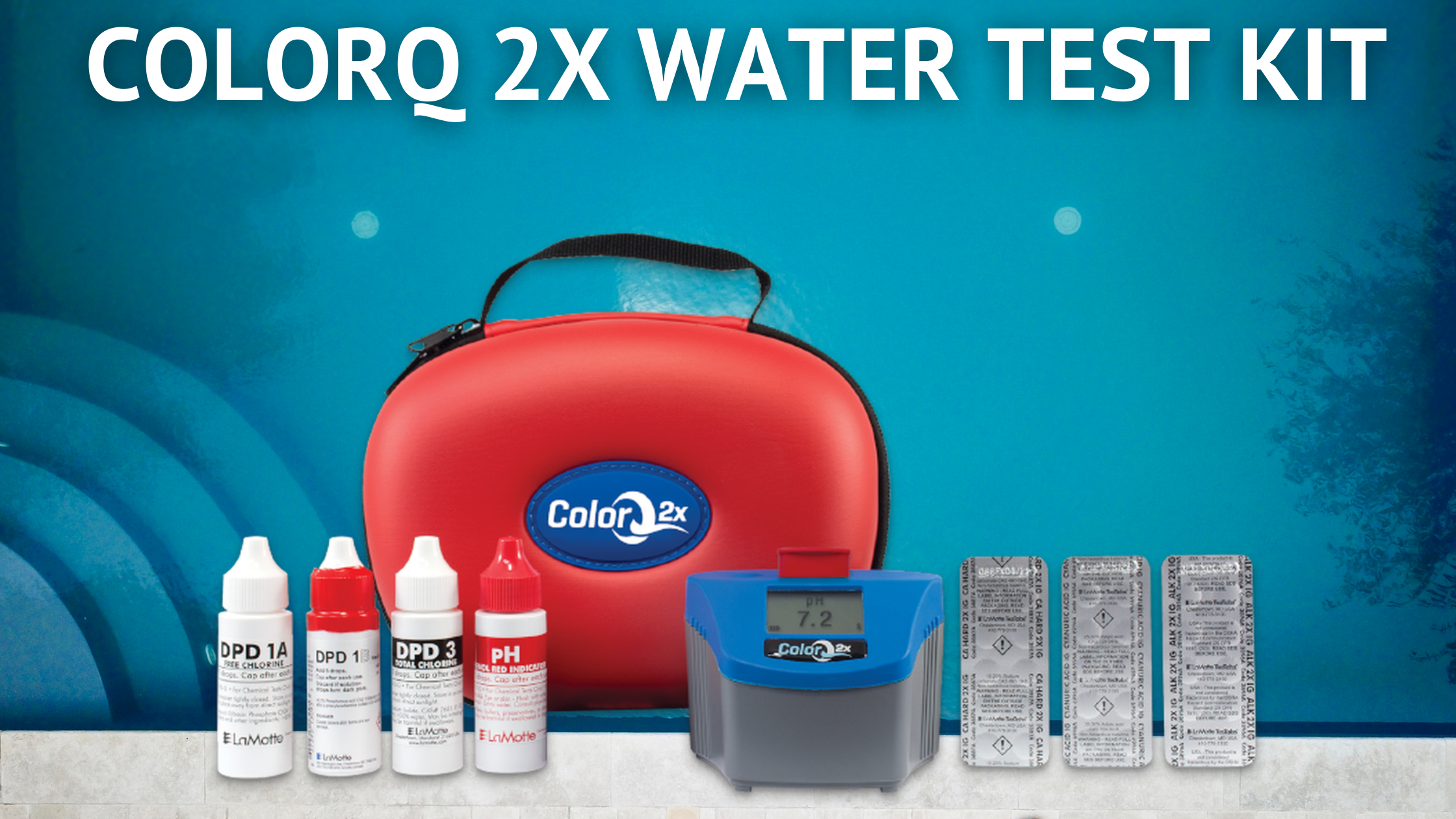 LaMotte ColorQ 2x Water Test Kit - E-Z Test Pool Supplies