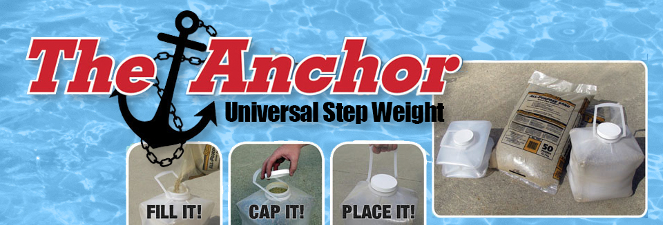 The Anchor Universal Pool Step Weight - EZ Pool & Spa Supply