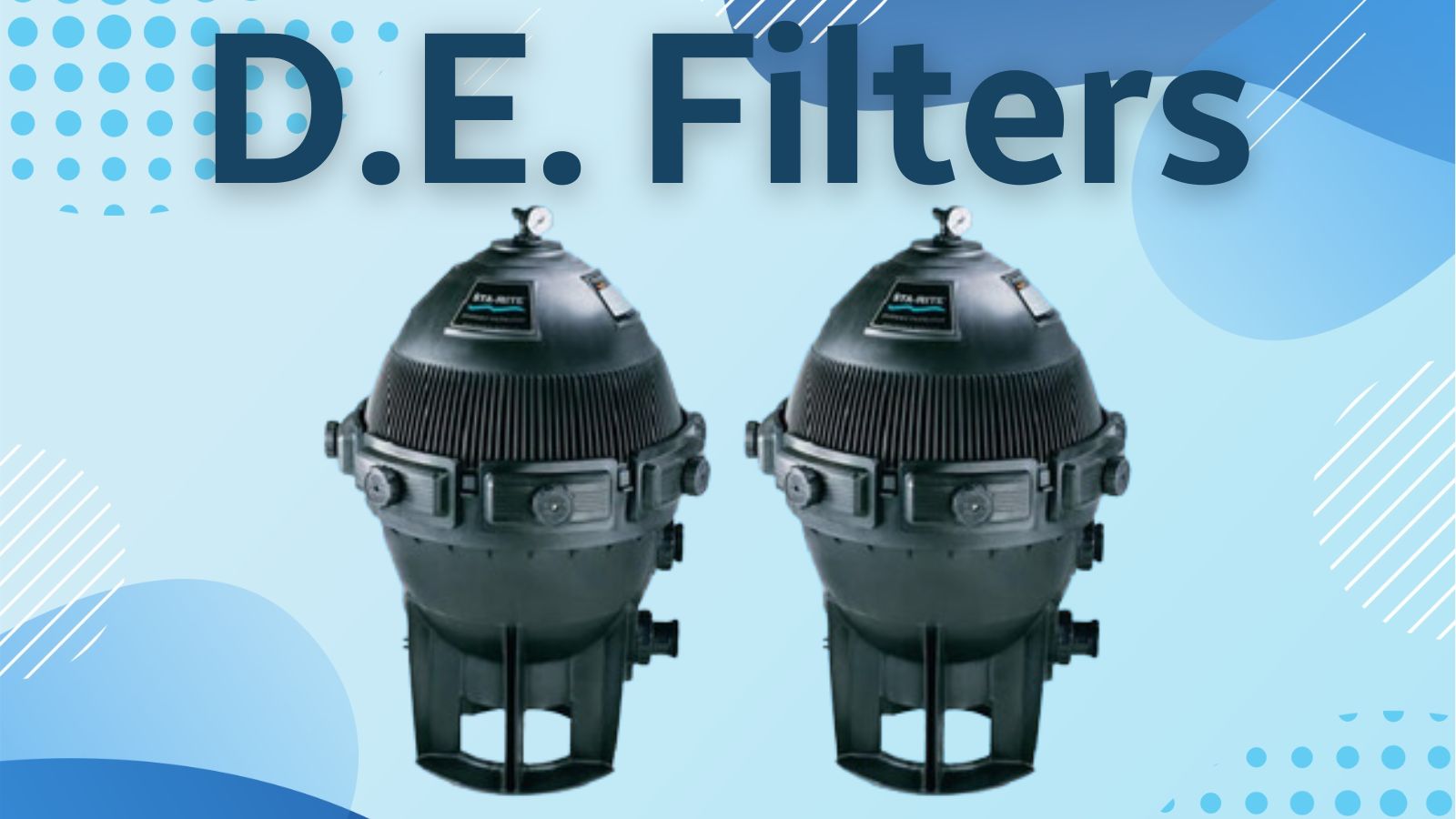The 4 Steps of Water Clarity (Step 4 of 4) D.E. Filter Rental - EZ Pool ...