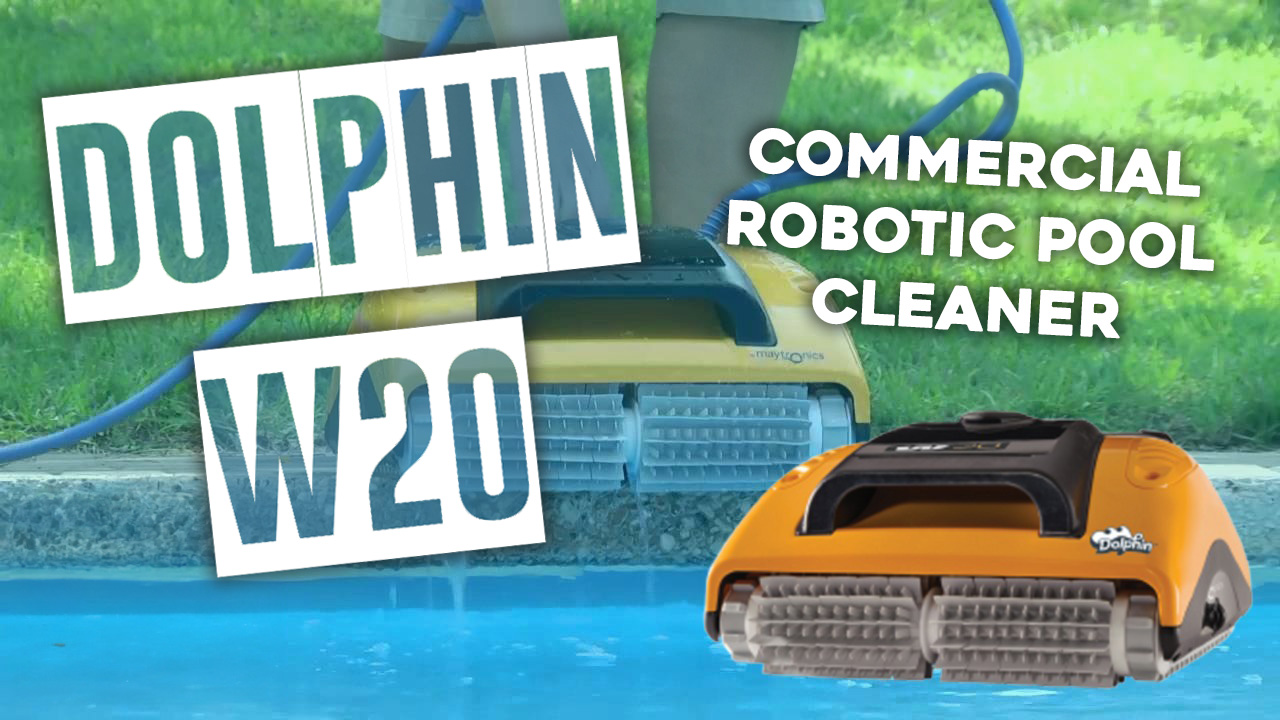Dolphin W20 Commercial Robotic Pool Cleaner - EZ Pool & Spa Supply