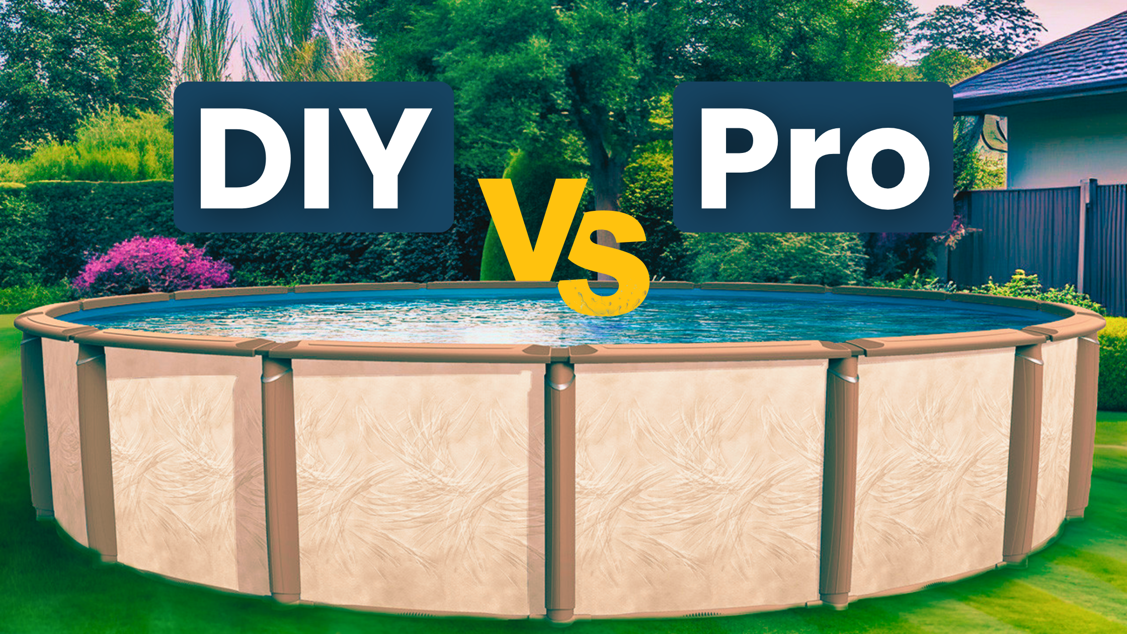 Above-Ground Pool Installation: DIY vs. Professional - EZ Pool & Spa Supply