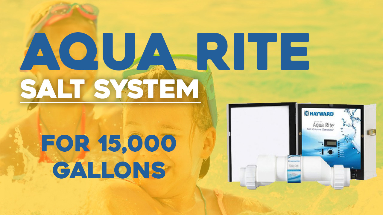 Hayward Aqua Rite Salt Generator 15,000 Gallons (W3AQR3) - EZ Pool ...