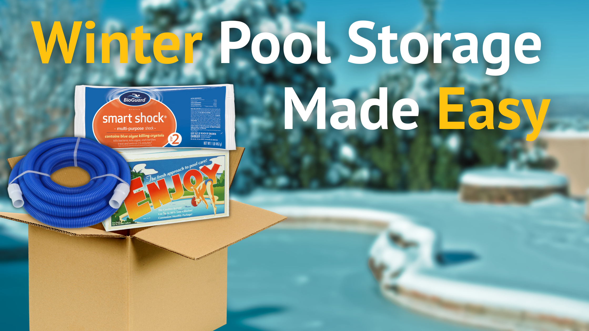 How to Store Pool Supplies During the Off-Season: A Complete Guide - EZ ...