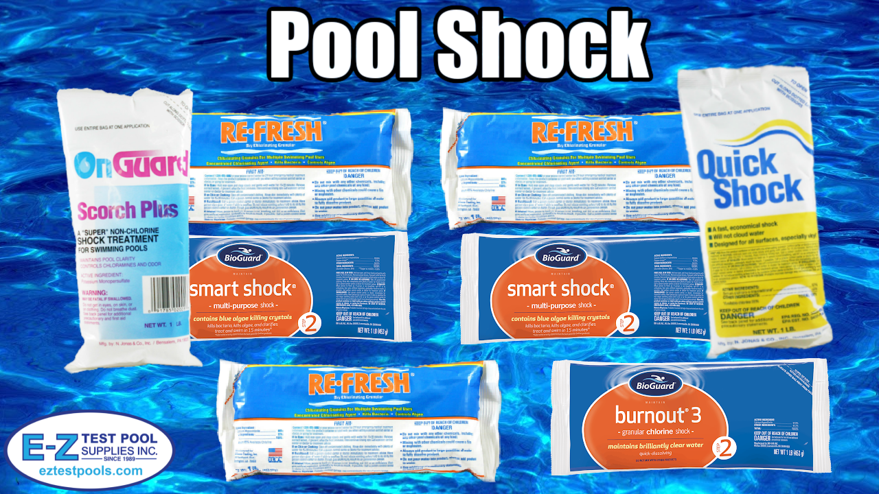 Chlorine Tabs & Shock Tips to Keep your Pool Clear - EZ Pool & Spa Supply
