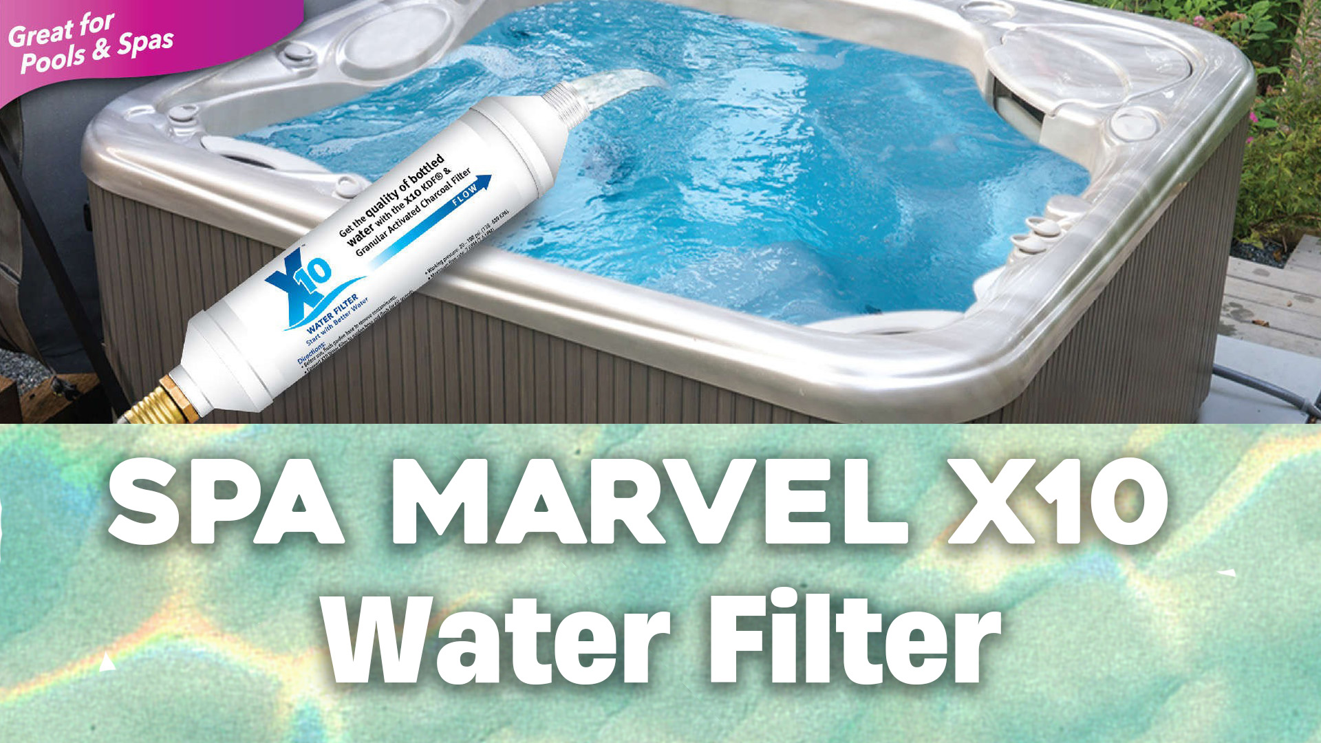 Spa Marvel X10 Water Filter - EZ Pool & Spa Supply